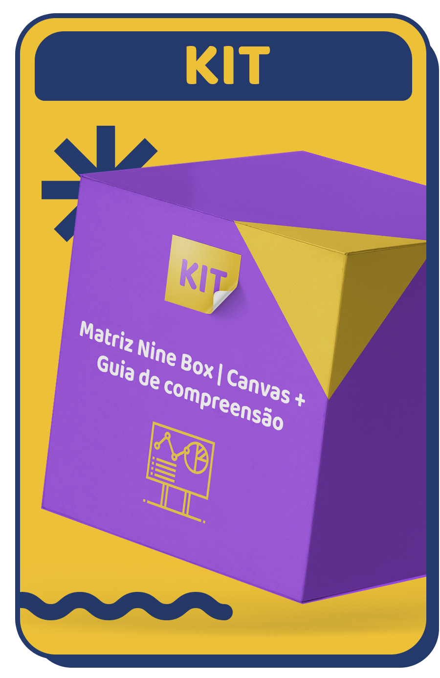 KIT: Matriz Nine Box | Canvas + Guia de compreensão